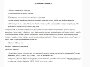 How to Get Your Temporary Resident Visa for Mexico (Step by Step ...